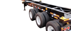 20-Foot Tri-Axle Chassis: Customizable &Versatile | TransWorld Equipment