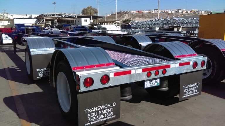 Drop Frame Tank Chassis | ISO Container Tank Chassis